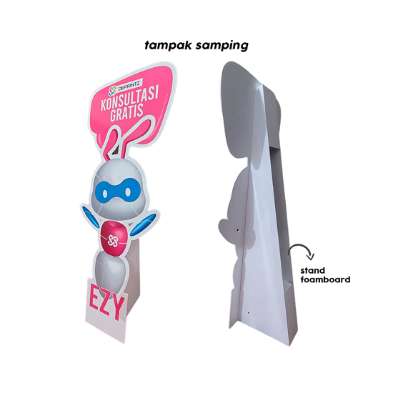 Human Standing Photo Standee - 180x60cm | Cathay Digital Printing