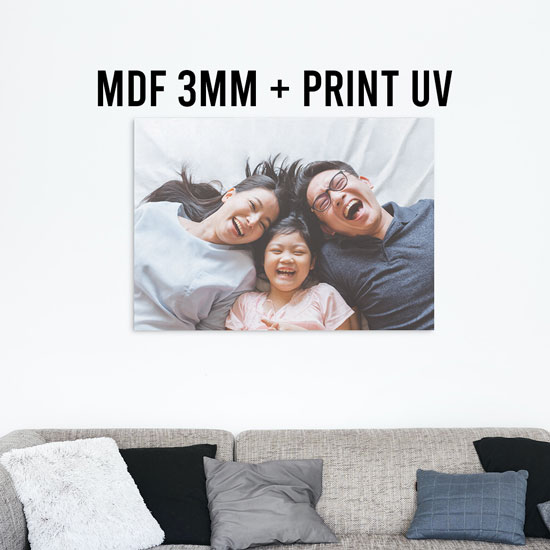 MDF 3mm+print CMYK(50X75cm) | Cathay Digital Printing