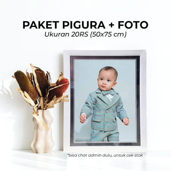 Paket Pigura 20RS(50X75cm)- Minimalis | Cathay Digital Printing