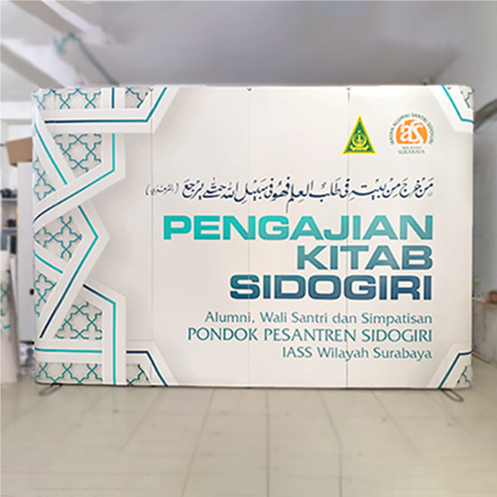 Backwall lurus (3X4 panel)+Print+laminasi | Cathay Digital Printing